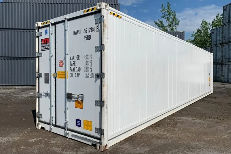 40FT High Cube New Refrigerated Shipping Container – One Trip Thermo ...